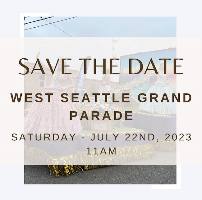 REMINDER: The West Seattle Grand Parade is Sat. July 22 | Westside Seattle